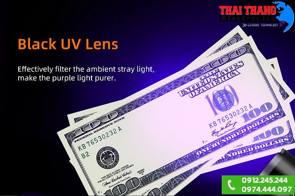 Đèn pin UV soi giấy tờ Supfire Z01